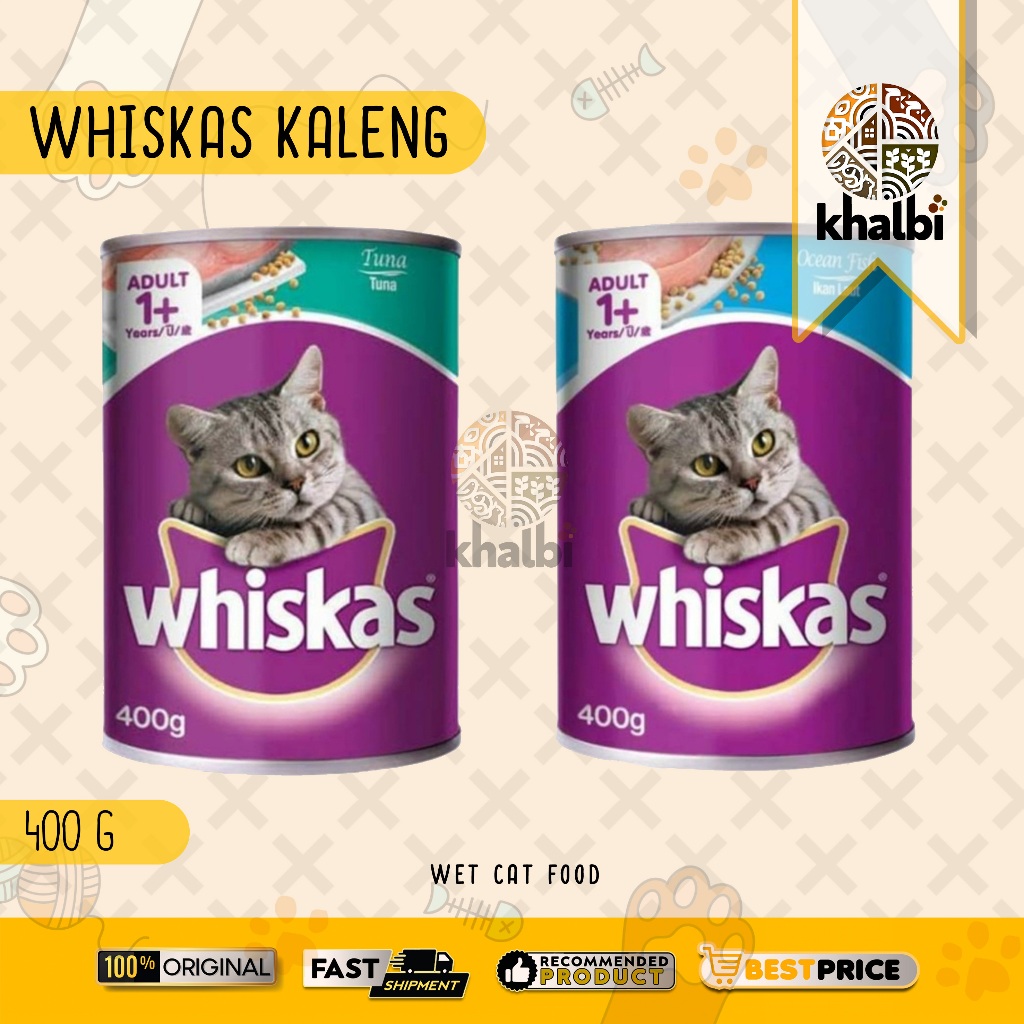 Whiskas Canned / Can 400 Grams (Wet Food) | Shopee Malaysia