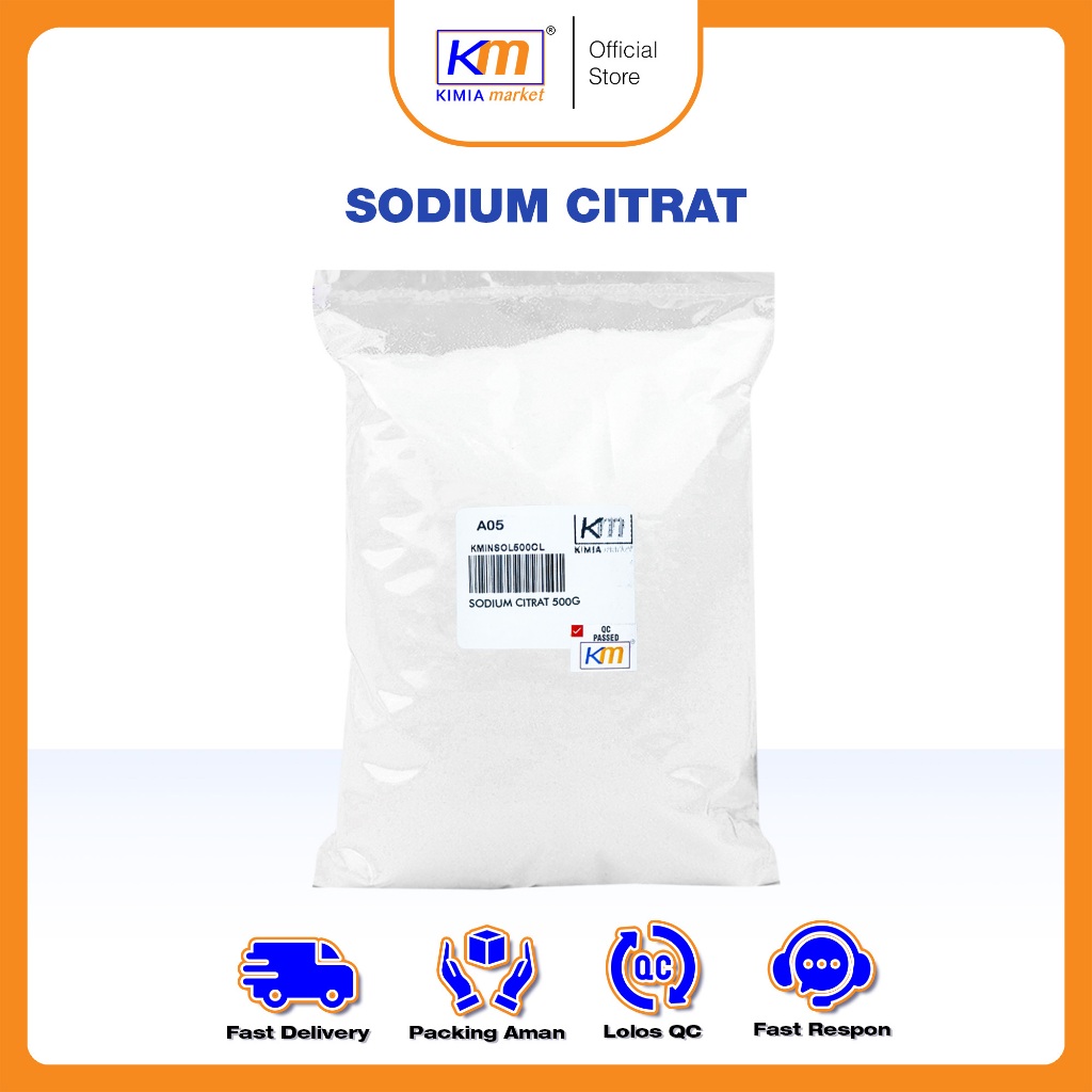 Sodium Citrate 500gr/ Trisodium Citrate 500gr / Food Grade Preservative ...