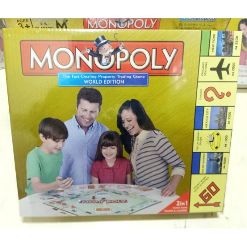 Monopoly Global Village Large Size / Import Quality / Monopoly / Board ...