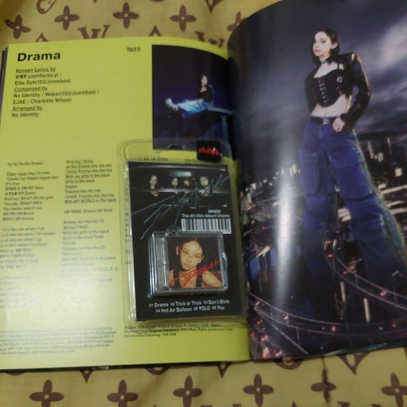(SMini Album Only) Aespa Official "DRAMA" The 4th Mini Album SMini ...