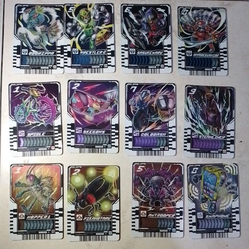 Rare Rarity Phase 01 - Ride Chemy Trading Card - Kamen Rider Gotchard ...