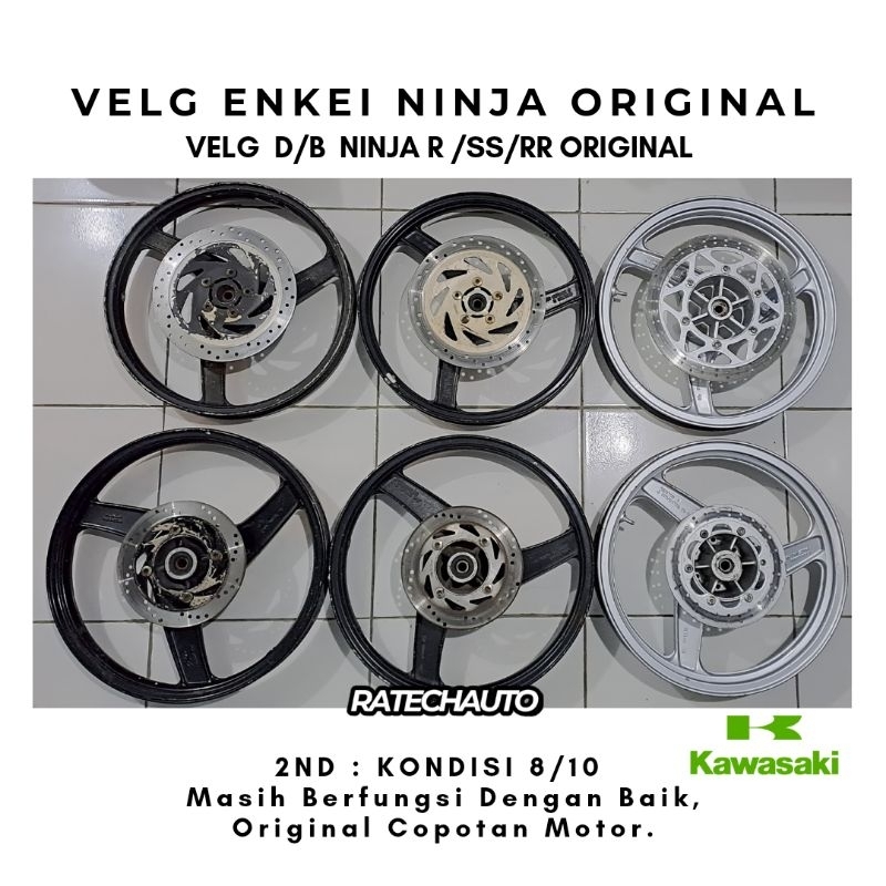 Relg NINJA ORIGINAL-VELG NINJA RR OLD-VELG NINJA ZX ORIGINAL-VELG NINJA ...