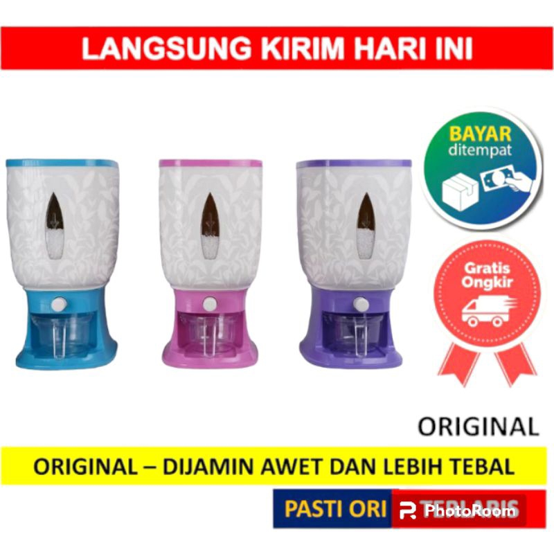 Tri J - 10kg Motif Rice Dispenser - Rice Storage Box (Rice Box ...