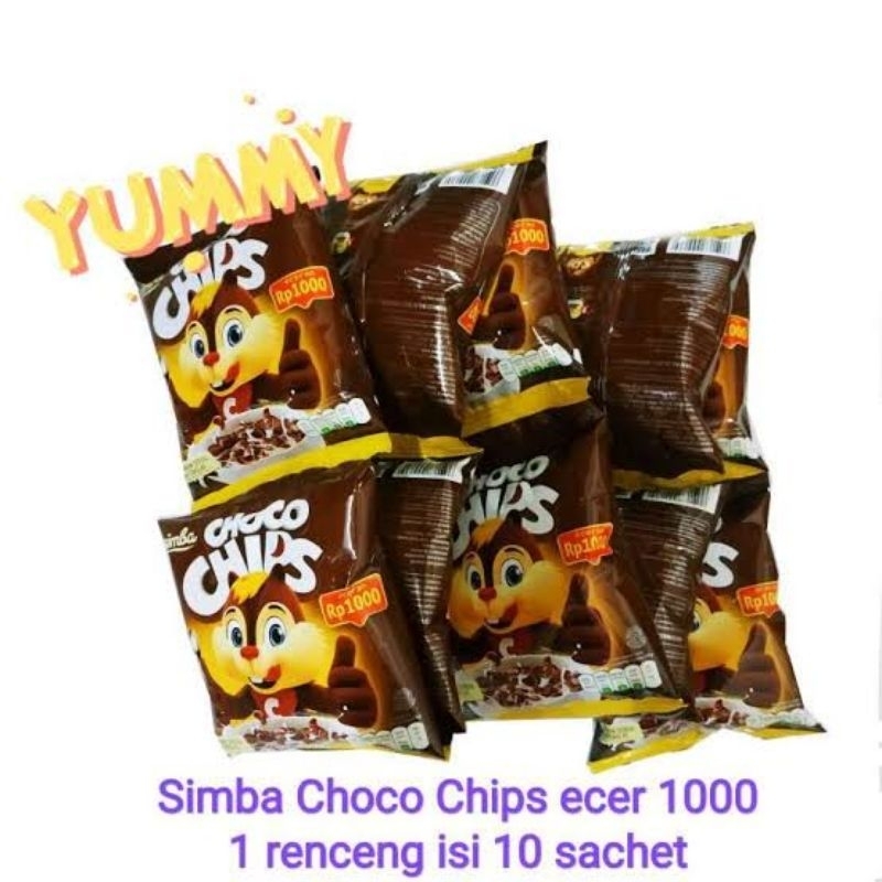 Simba CHOCO CIPS 1 Pack Of 1 Pack Of 10 PCS X 12 GR | Shopee Malaysia