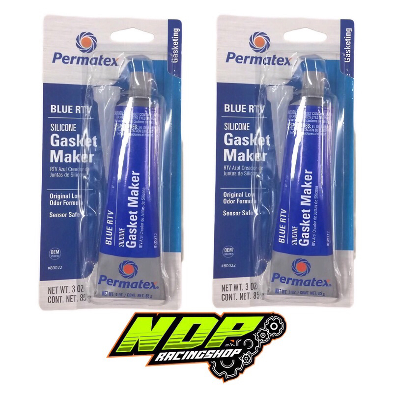 Permatex blue RTV glue 85g blue perpak glue | Shopee Malaysia