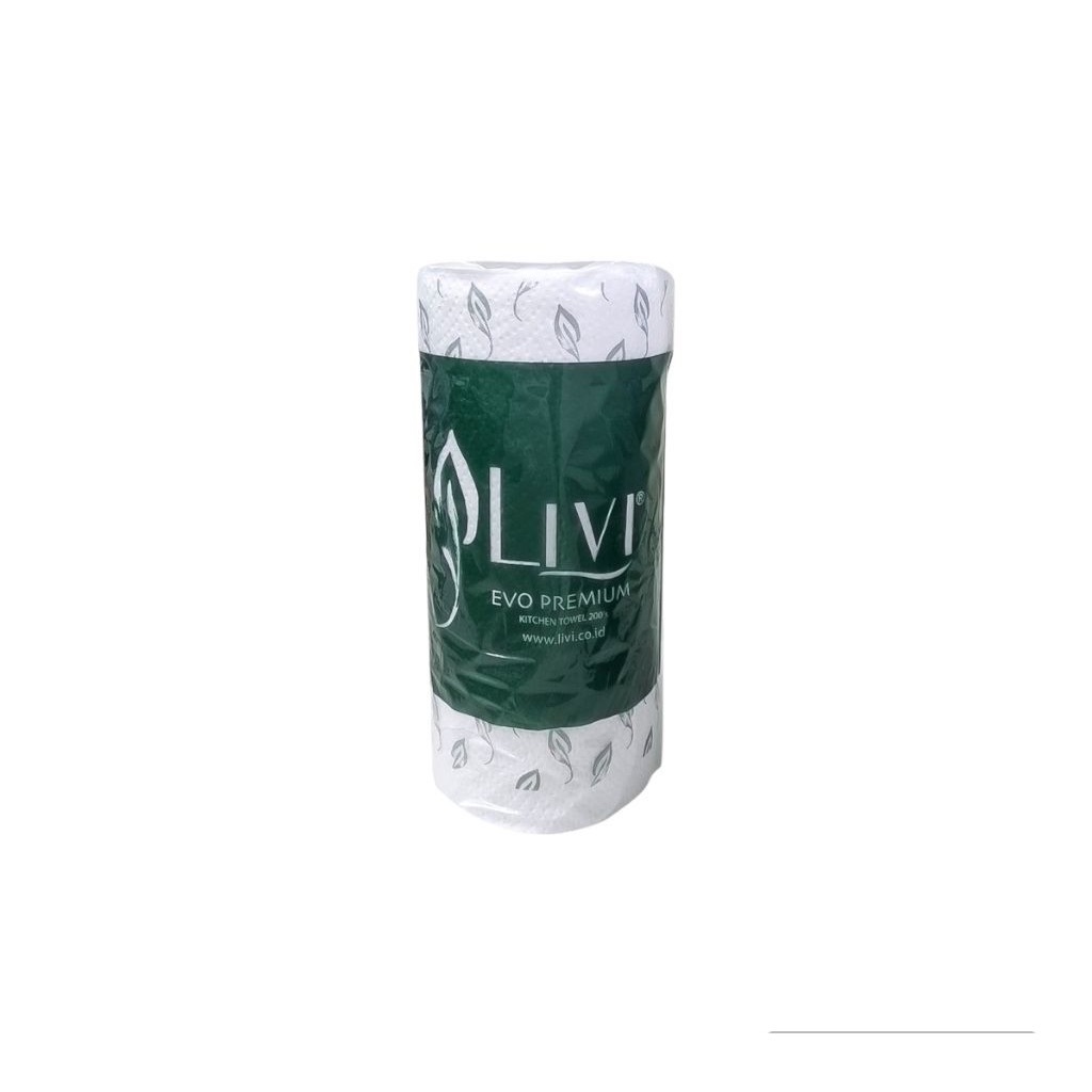 Tissue LIVI EVO Premium Kitchen Roll Towel 200s (Oil Absorbent Kitchen ...
