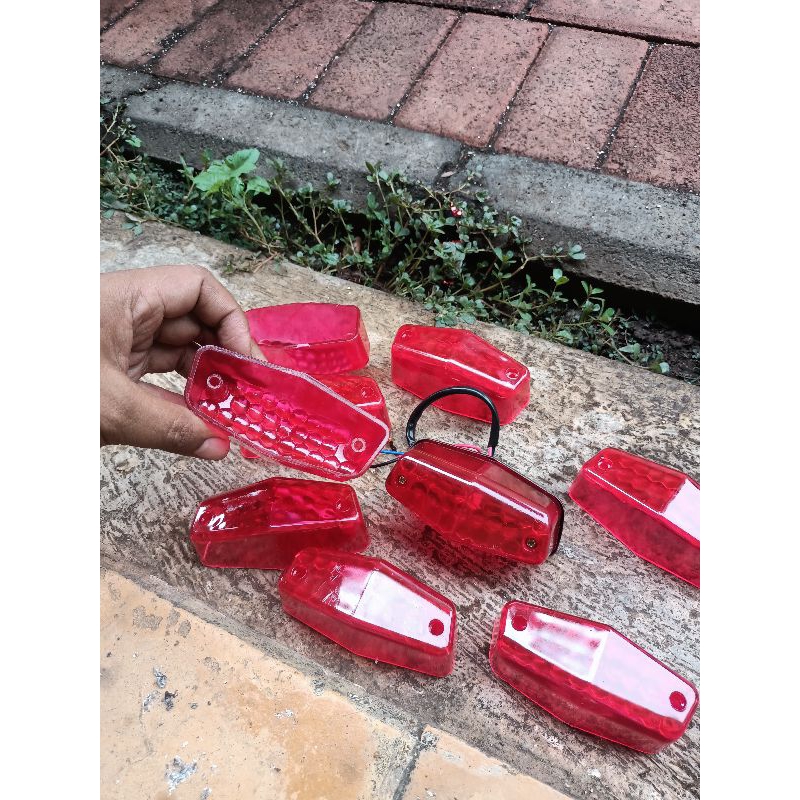 Mika Stop Lamp BSA BSA NEW Crystal MODEL/ BSA Taillight Glass | Shopee ...