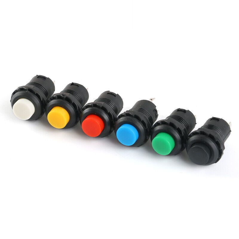 TOMBOL Ds-427 Push Button SWITCH Button SWITCH ON momentary DS427 Horn ...