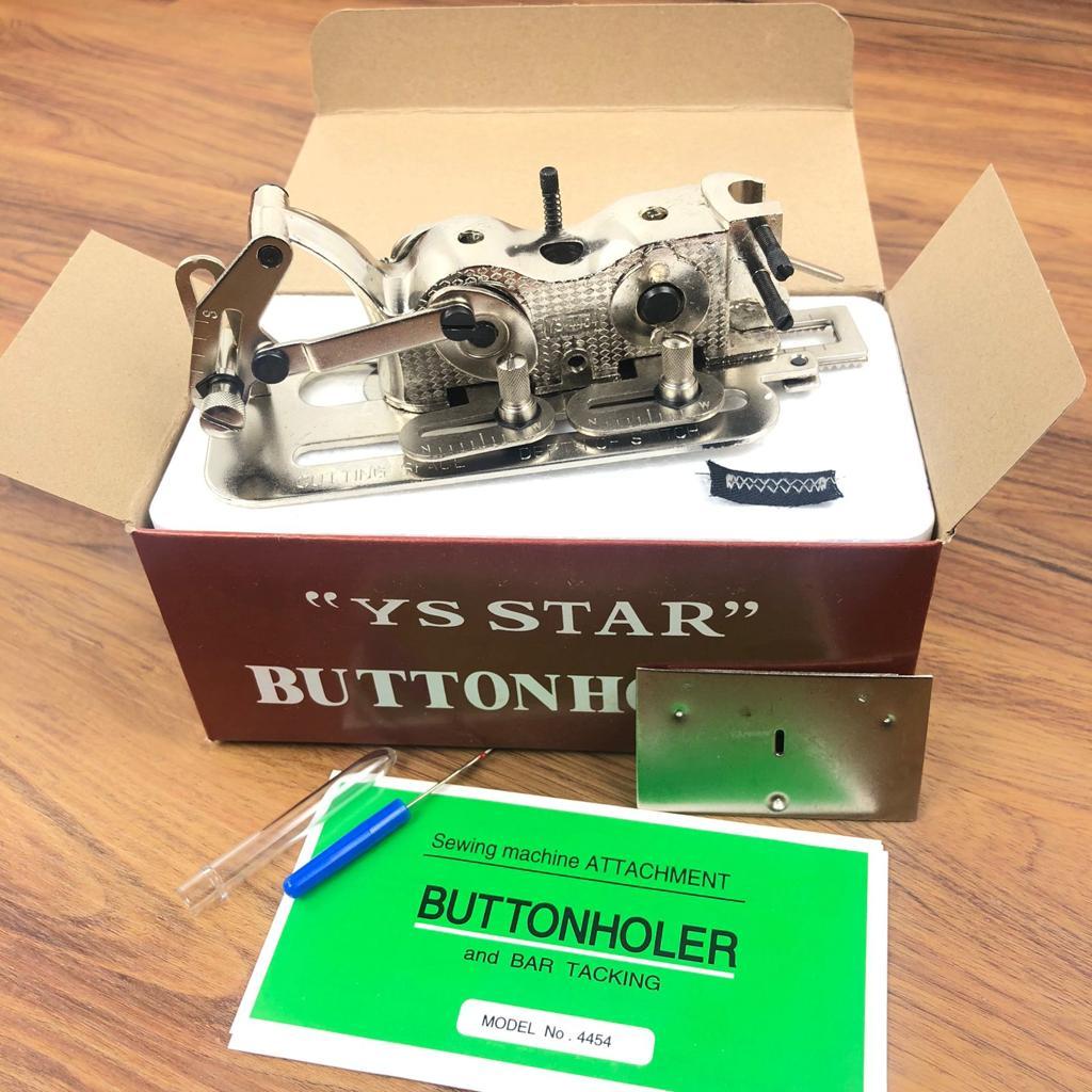 MESIN YS STAR Buttonholer for Traditional Sewing Machines - Black ...