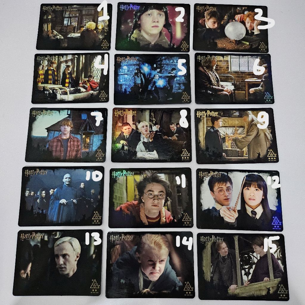 [OFFICIAL Wizarding WORLD] Harry Potter Collection Card Original Kayou ...
