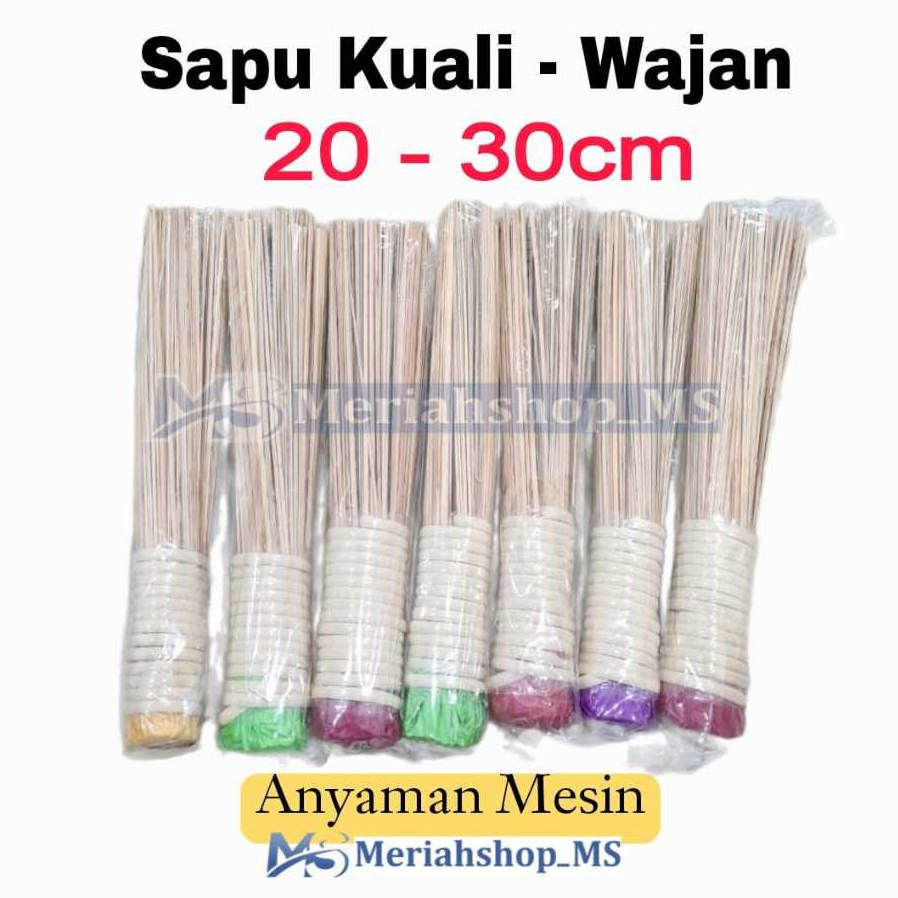 MESIN PUTIH Ms Broom Crock Pot Wok Broom Wok 20cm - 30cm Woven Machine ...