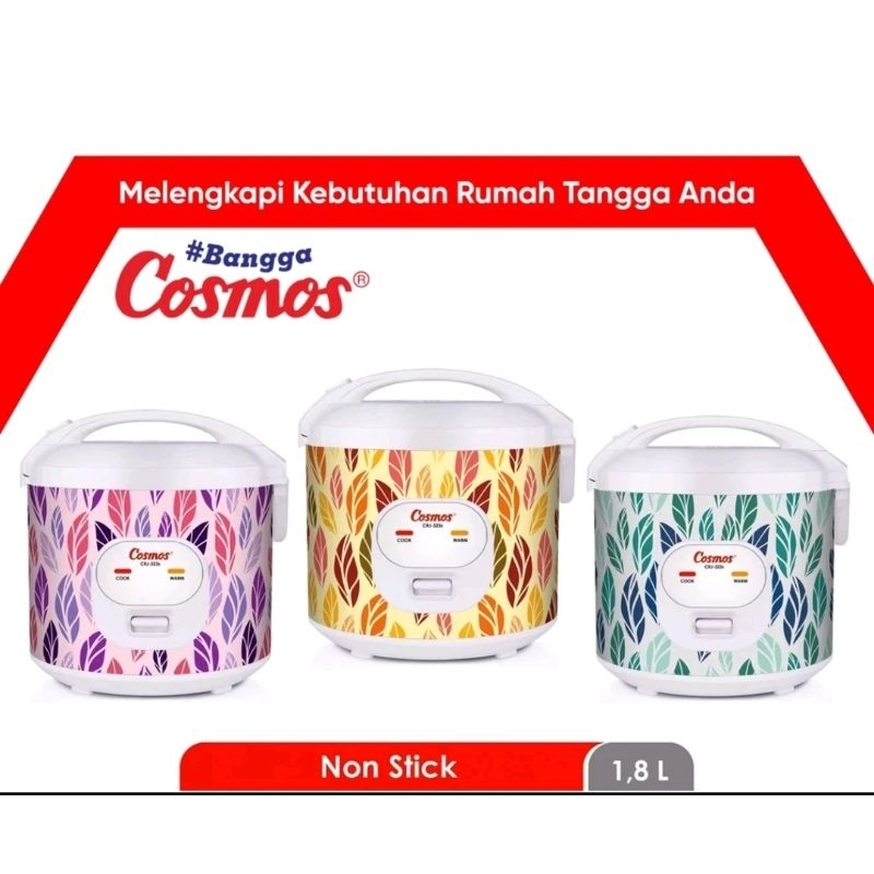 Magicom Rice Cooker Magic Com Cosmos CRJ 323 S 1,8 Liter | Shopee Malaysia