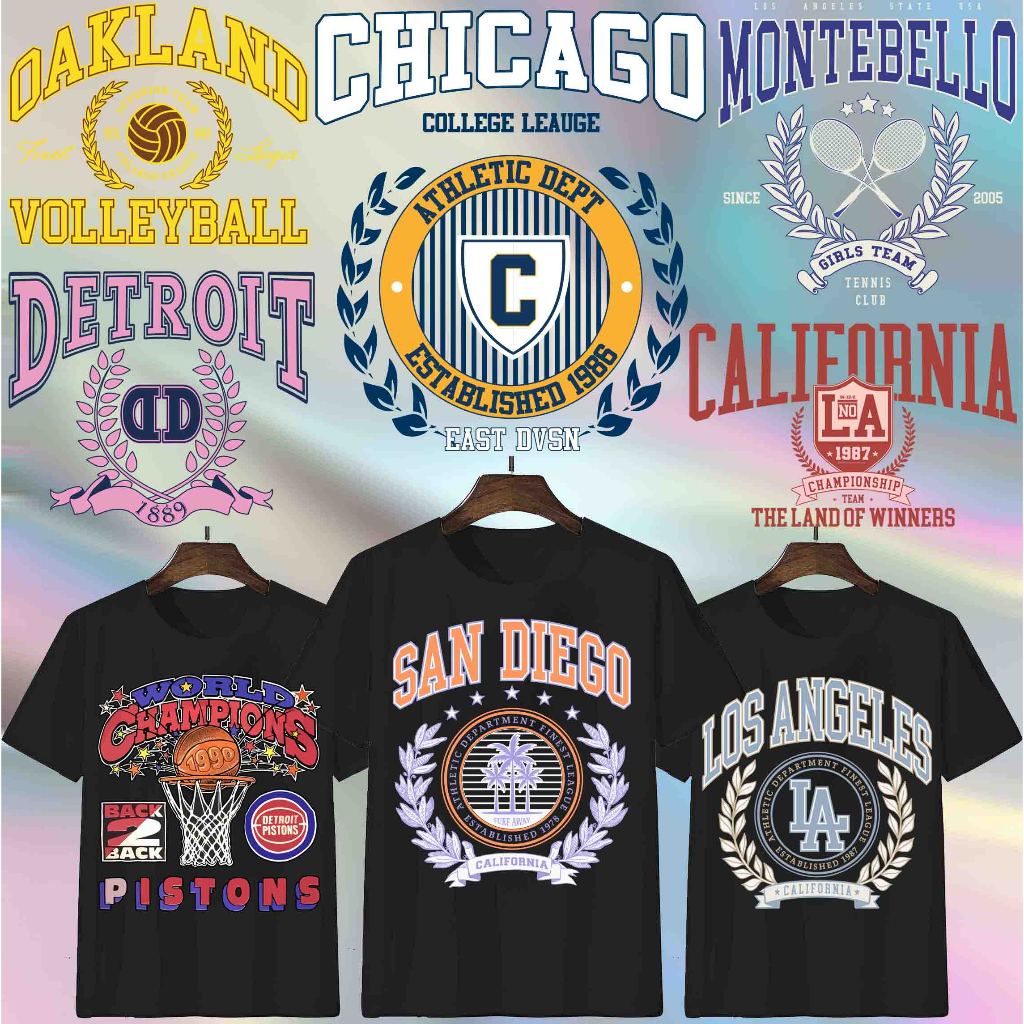 Dtf STICKER SCREEN PRINTING SIZE 28CM UNIVERSITY THEME RANDOM V2 ...