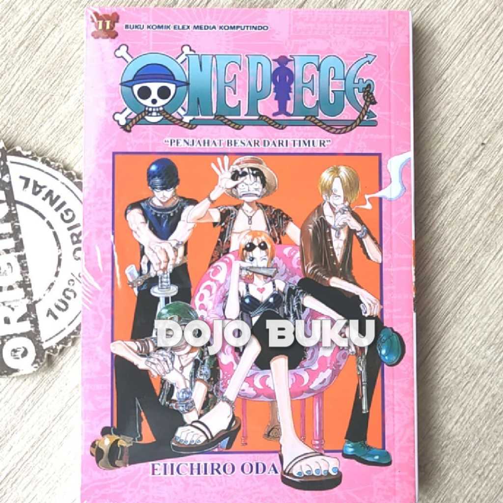 Comic One Piece 11 (2023) by Eiichiro Oda | Shopee Malaysia