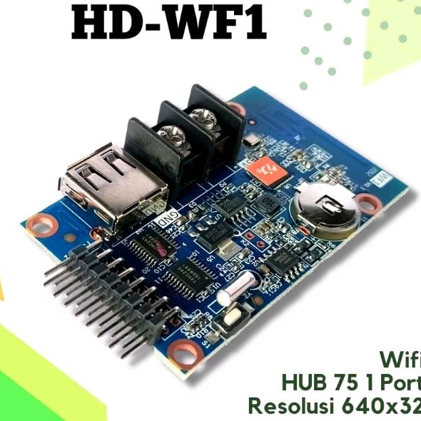 Huidu Controller Full Color HD-WF1 Guaranteed | Shopee Malaysia