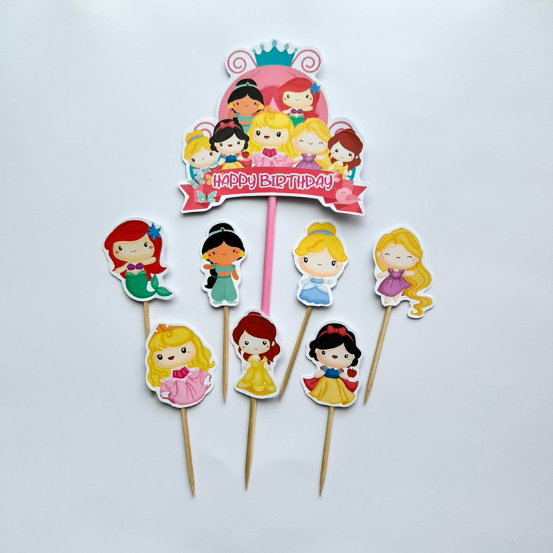 Princess TOPPER (LA-001)/PRINCESS CAKE TOPPER/CAKE TOPPER/CAKE TOPPER ...