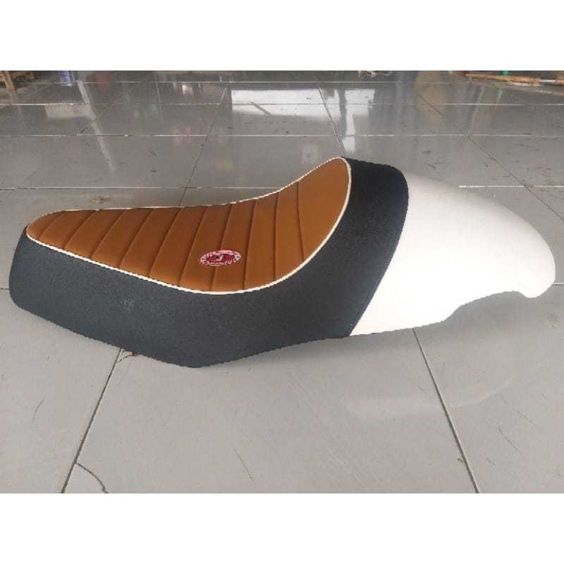 Mio GEAR Seat Modified CAFE RACER MODEL ALA VESPA SINGLESEAT | Shopee ...