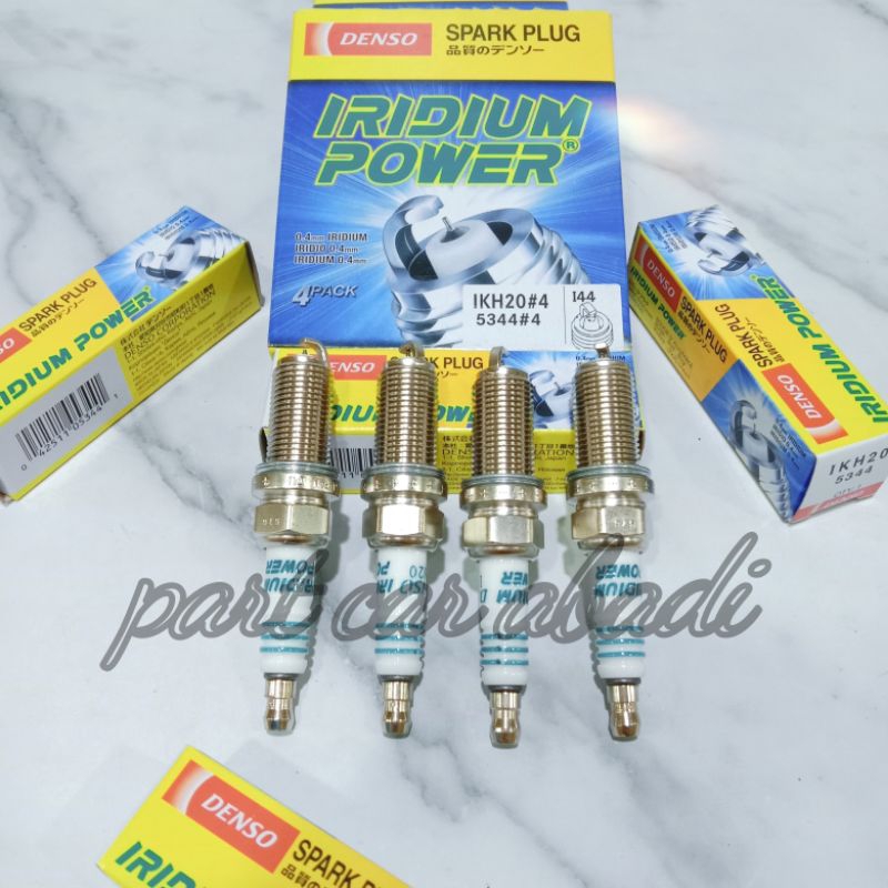 Original Iridium Spark Plug Set 4Pc Denso Innova Reborn Fortuner VRZ ...