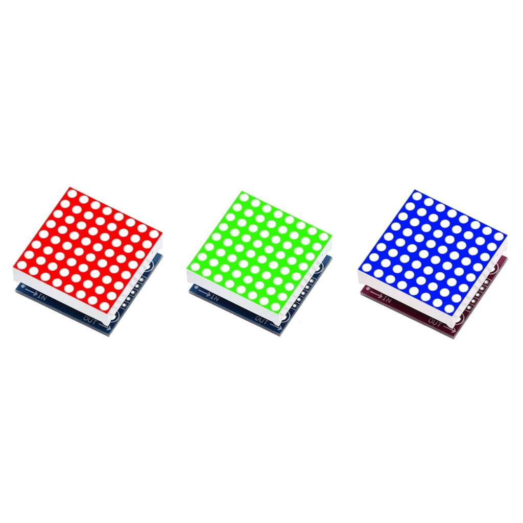 Max7219 LED Dot Matrix 8x8 Display Module - AIFRobotic | Shopee Malaysia