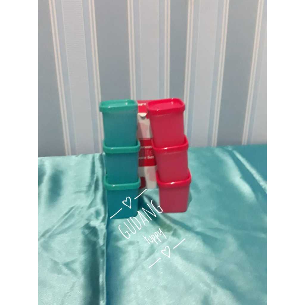 Square petit contains 6 tupperware lunch box | Shopee Malaysia