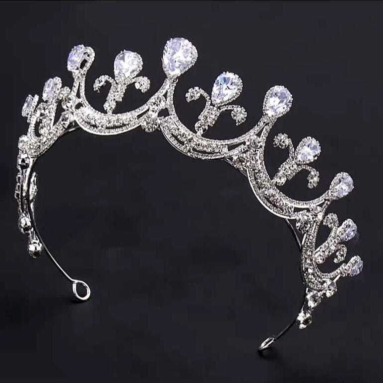 Ellen Crown - Big Luxury Diamond Crown - Mis Universe Crown/ Bride ...