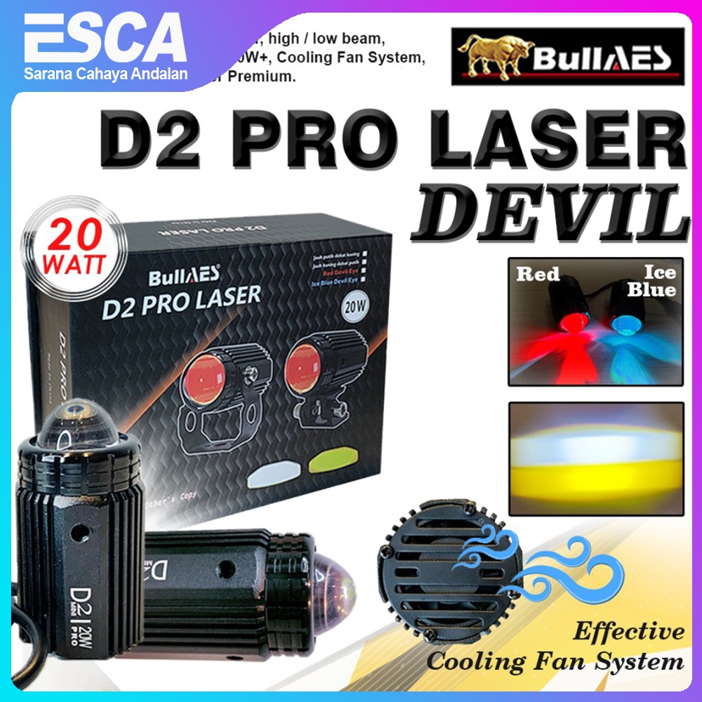 D2 - Laser Shooting Light D2 Pro 20 Watt Laser With Devil | Mini ...