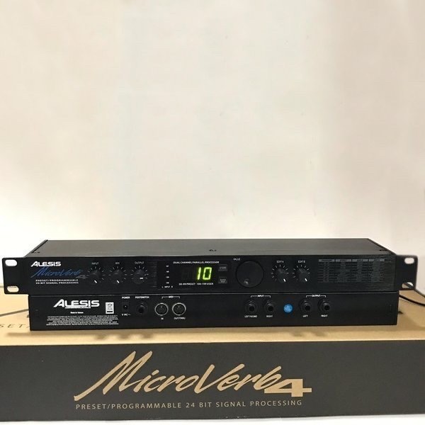 Vocal Effect alesis microverb 4-ear Iron made in taiwan alesis | Shopee ...