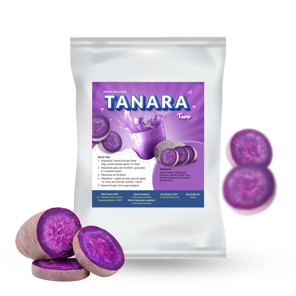 Taro Mix Sugar Powder 1kg - Premium Sweet Potato Drink Powder Bubble ...