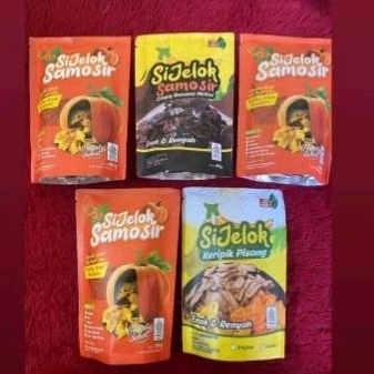 Sijelok si jelok chocolate banana chips / banana Lumer / Samosir ...