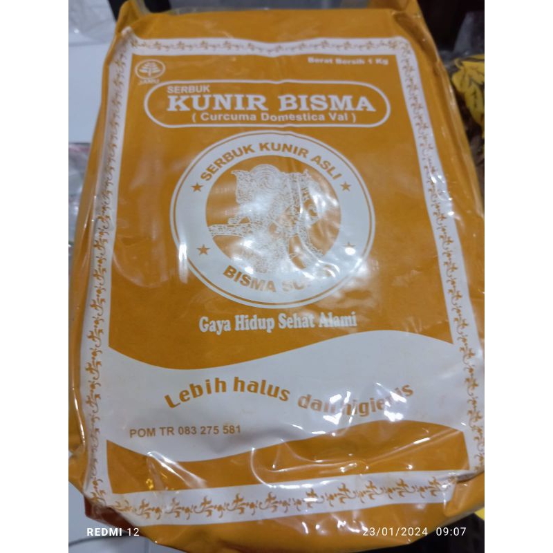 Bisma Turmeric Powder 1KG Super Fine | Shopee Malaysia