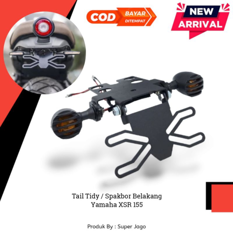 Tail Tidy Rear Fender Yamaha XSR 155 Sporty Retro Turn Signal Light ...