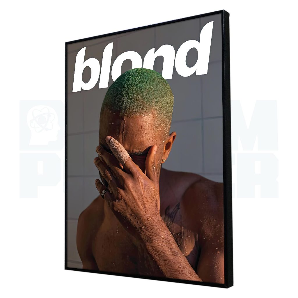 HIASAN DINDING [Poster + Frameblock] Blond Poster | A3 size 30x40 cm ...