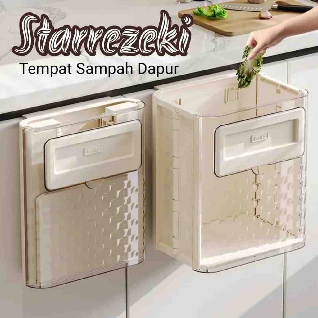 Hanging Trash Box Folding Trash Box Hanging Kitchen Trash Box Portable ...