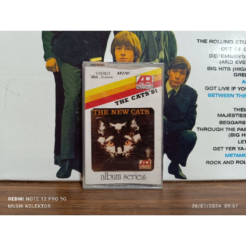 Tape Cassette: THE CAT'S 81 - THE NES CATS. | Shopee Malaysia