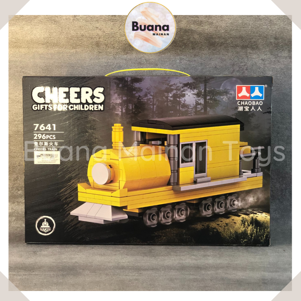 Bricks CHAOBAO CHEERS CHOO CHOO LOCOMOTIVE EDUCATIONAL TOYS FOR BOYS ...