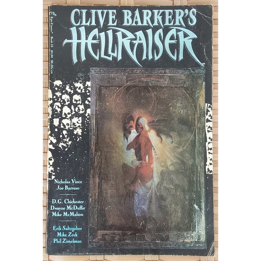 Very RARE, GRAPHIC NOVEL - Clive Barker's Hellraiser: Book 10, 1991 ...