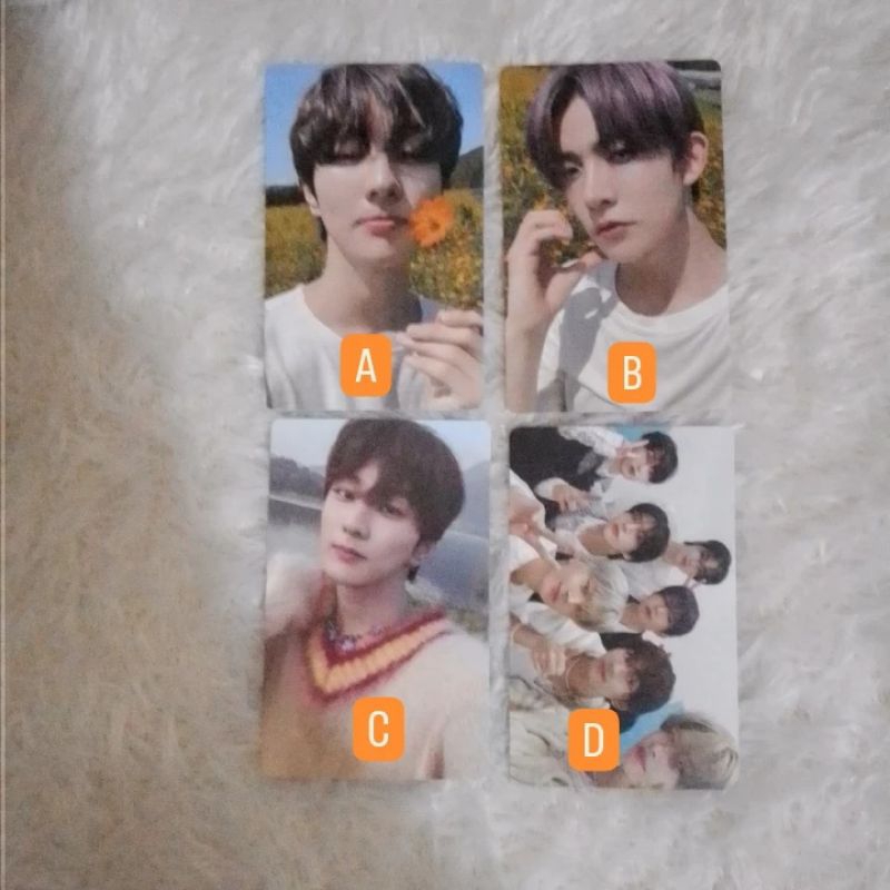 Photocard OFFICIAL ENHYPEN ORANGE BLOOD WEVERSE ENGENE ALBUM VERSION ...