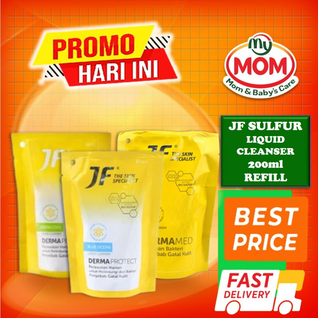 Jf SULFUR Liquid Cleanser Series 200ml Refill - Dermamed - Derma ...