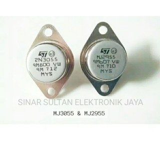 Transistor set MJ2955 - 2N3055 ST Malaysia | Shopee Malaysia
