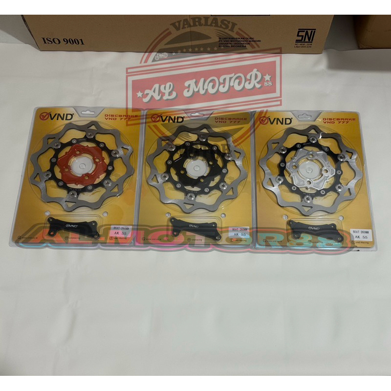 Front DISC VND DISC ORIGINAL AK 55 GALFER MODEL 260MM BEAT GENIO SPACY ...