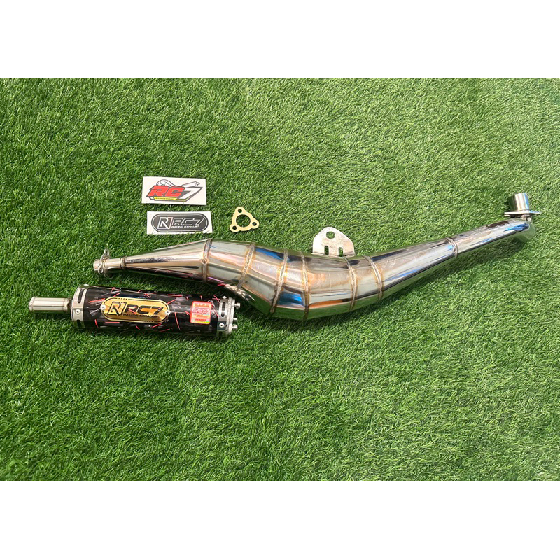 Exhaust Force-F1z-F1zr Side Type bmpower fullCrome | Shopee Malaysia