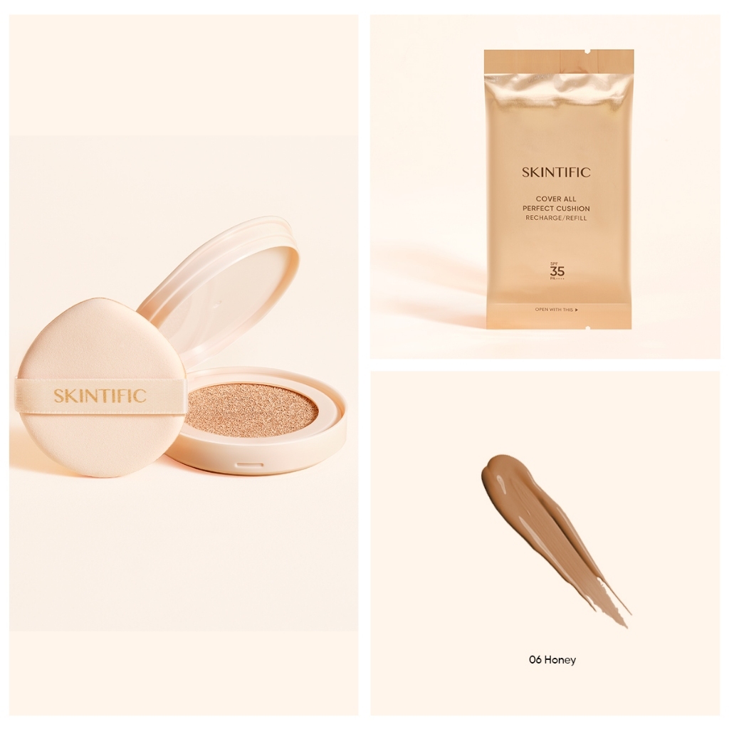 Skintific skintific All Day Perfect Serum Matte Ultra Cover Powder Stay ...