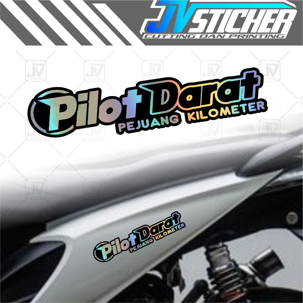 Land pilot stickers, kilometer fighter cutting motorbike stickers ...