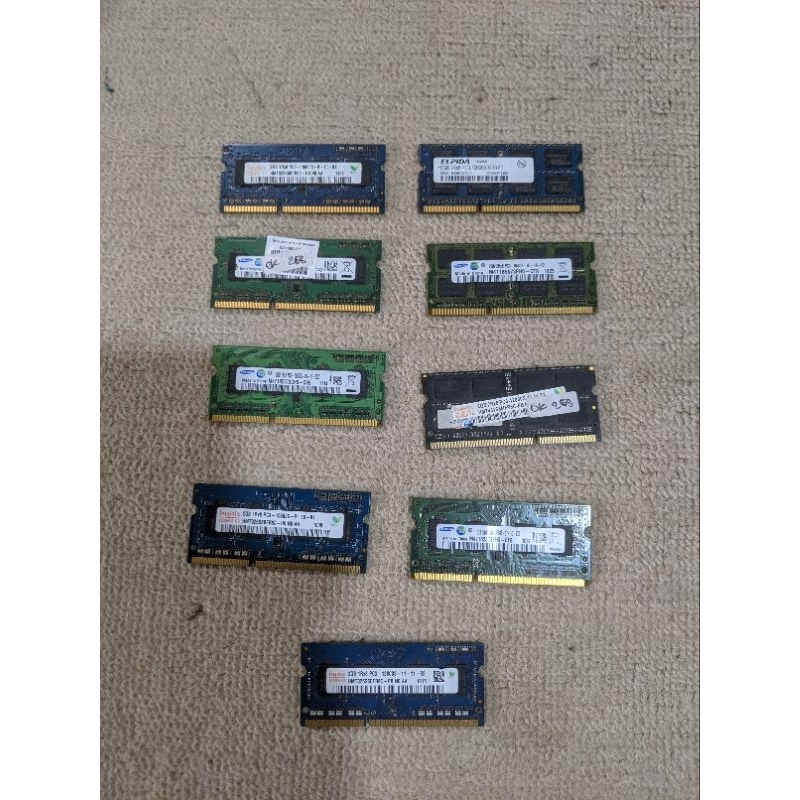 Normal DDR3 2GB Laptop Ram Sodim, random brand guarantee | Shopee Malaysia