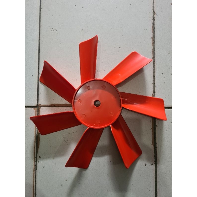MESIN MERAH Rice threshing machine fan 7 red fan gerandong fan radiator ...