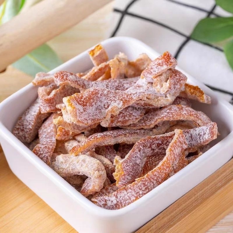 Candied Orange Peel Honey Flavor Bai Guo Preserves Sugar Free Low Fat ...