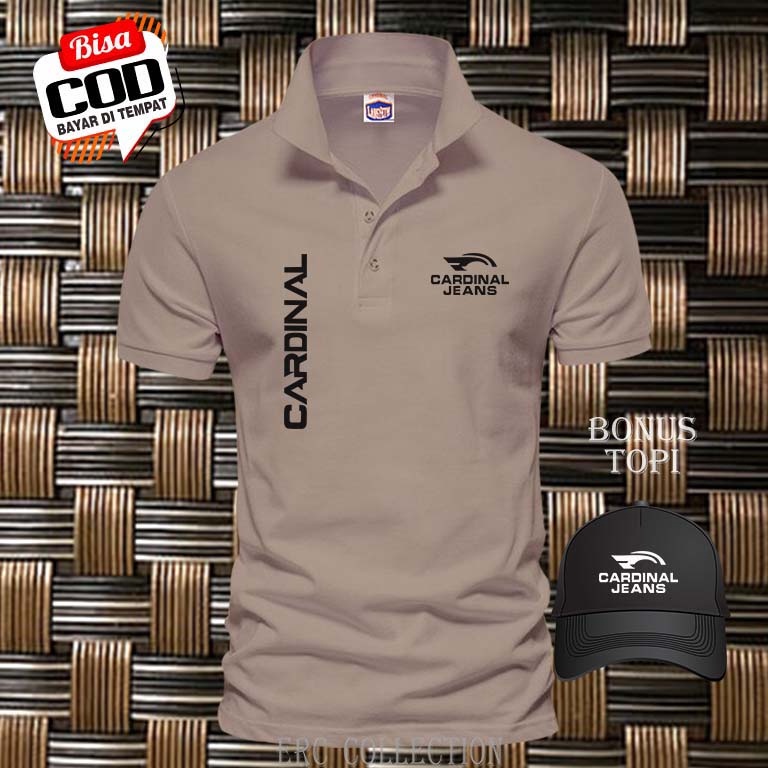 HITAM New Polo Shirt Distro Short Sleeve Polo Shirt Distro Cardinal ...
