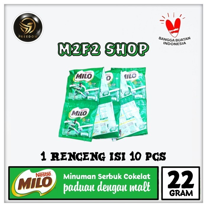 Milo Activ-Go Malt Chocolate Powder Drink Sachet - 22 gr (1 Dozen ...