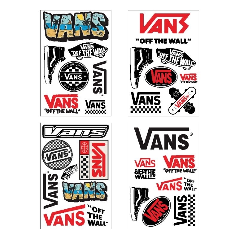 Vans Sticker Pack / Vans Sticker | Shopee Malaysia