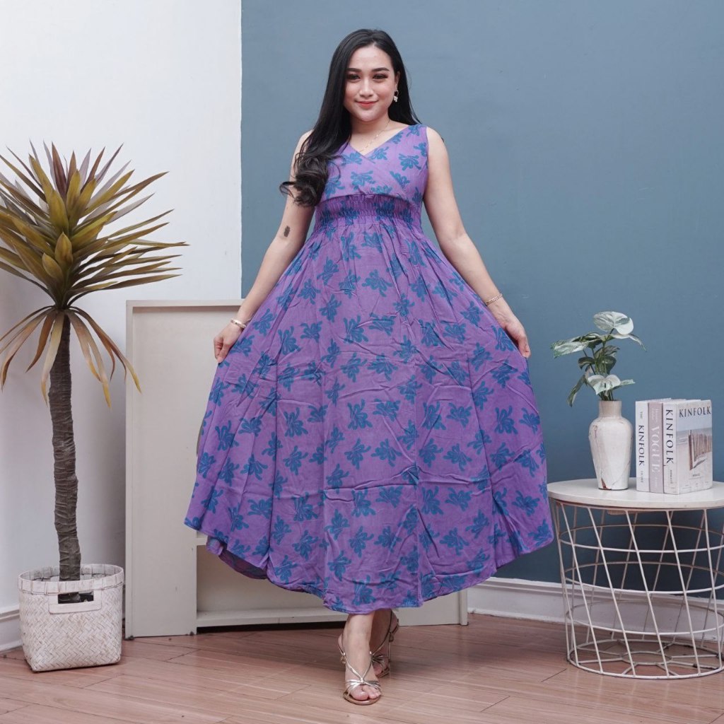 Womens Long Jumbo Batik Negligee Sexy Lingrie Negligee Bali Shopee